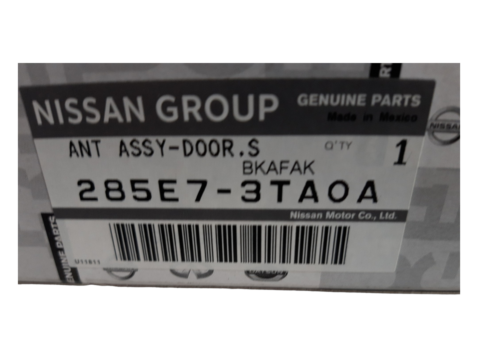 Genuine Nissan QASHQAI X-trail Front Door Intelligent Key Antenna ...