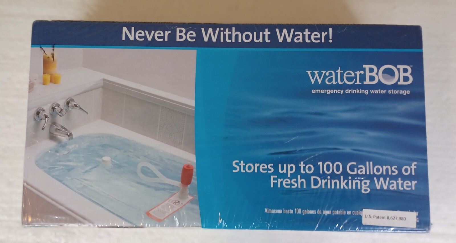 WaterBOB Survival Emergency Drinking Water Storage Kit 100-Gallons BPA ...