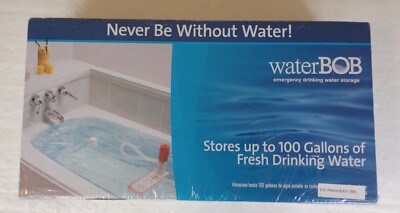 WaterBOB Survival Emergency Drinking Water Storage Kit 100-Gallons BPA ...