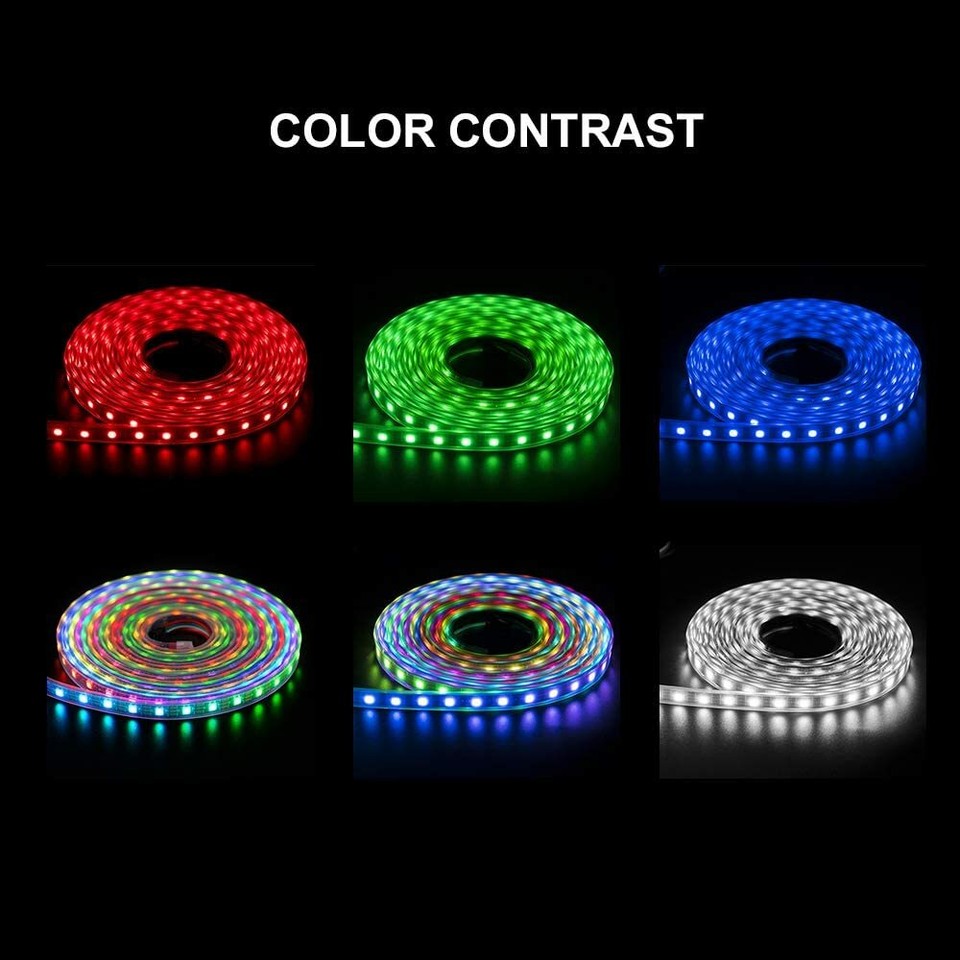 WS2811 LED Strip Ligths 5m 5050 RGB Dream Color 150/300 LED Strip Light ...