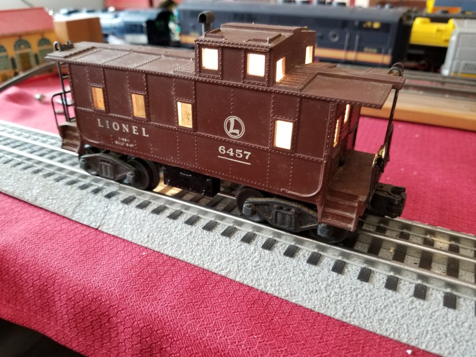 LIONEL POST WAR SET #2167WS #3464,6462,6465 & 6457 PLUS SET BX NO ...