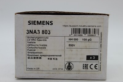 Siemens 3NA3 803 (3NA3803) | eBay Australia