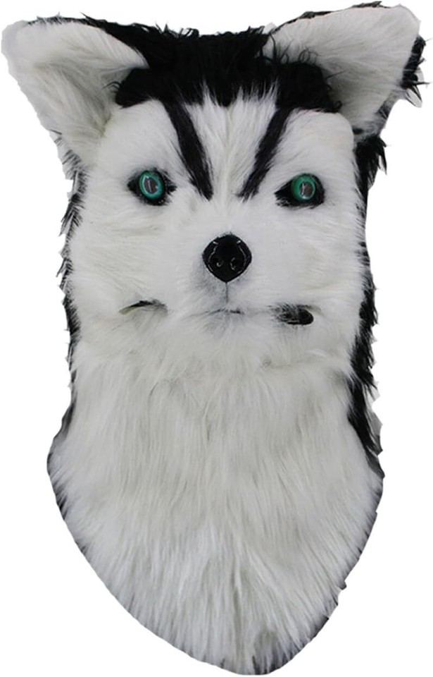 Mouth Mover Wolf Fox Mask+ Paw Gloves Tails,Fursuit Wolf Dog Mask ...