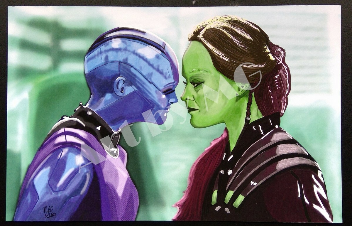 Gotg Nebula Art