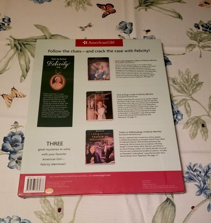 American Girl Solve Mysteries with Felicity Merriman Book Set Factory ...