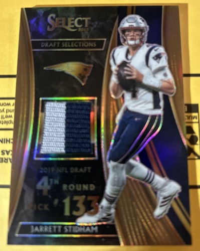 2019 Select JARRETT STIDHAM RC Draft Selections /PATCH ROOKIE #’/49 | eBay