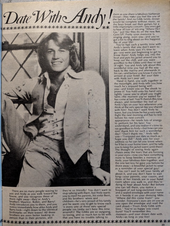 16 Magazine December 1978 KISS, Bay City Rollers, Andy Gibb, Sgt Pepper ...