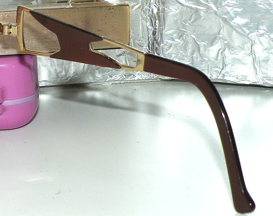 1990 CAZAL MOD. 969 COL. 700 GERMANY LOGO SUNGLASSES W/RHINESTONES BOX ...