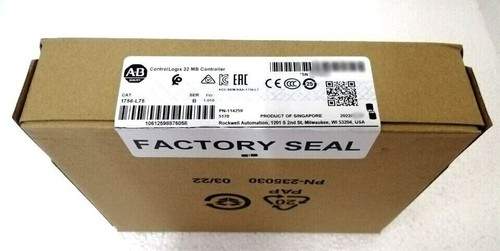 New Factory Sealed Allen Bradley 1756-L75/B ControlLogix 32MB PLC ...