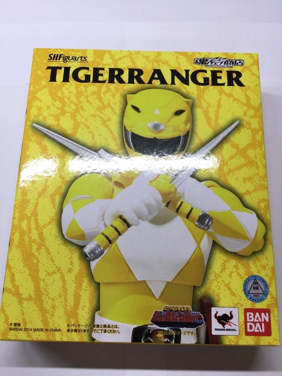 S.H.Figuarts Power Rangers Kyoryu Sentai Zyuranger TIGER RANGER BANDAI ...