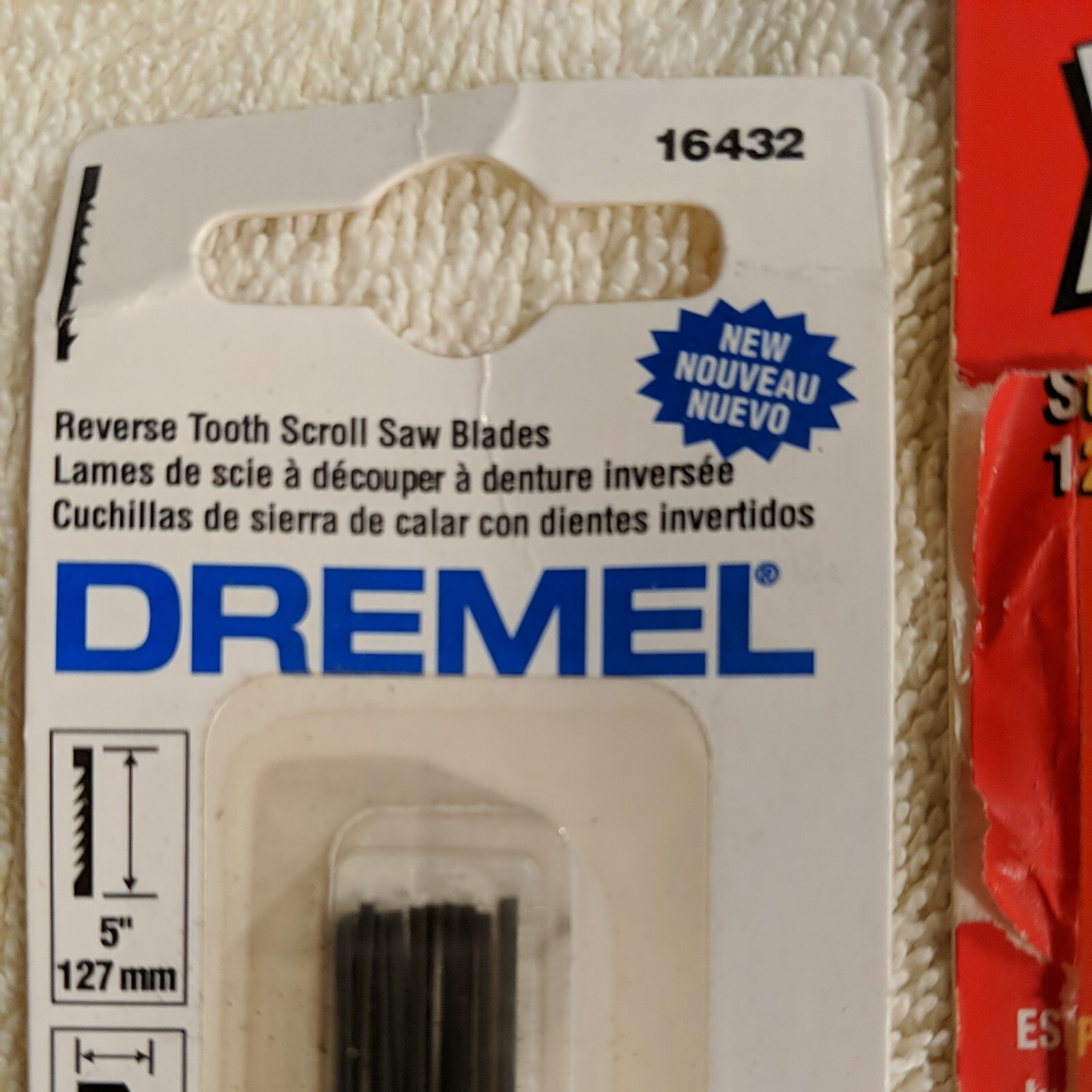 5" inch Straight End Scroll Saw Blade Assortment - 48 Blades Dremel ...