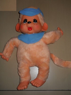 Monchichi Monkey MONCICCI BAMBOLA GRANDE ANNI 80 MON CHI CHI | eBay