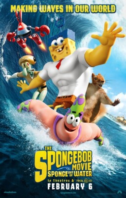 Spongebob Movie: Sponge Out of Water (2015) DS BUS SHELTER POSTER 48X70 ...