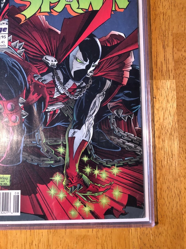 Spawn #8 Newsstand 1993 VERY RARE NEWSSTAND VINDICATOR 1ST APPEAR ...
