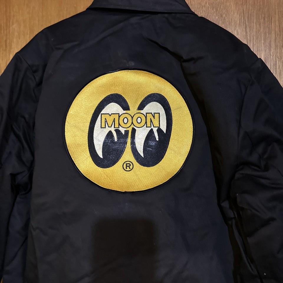 Moon Equipment Hot Rod Jacket Dickie Style Black 13” Patch med large Xl ...