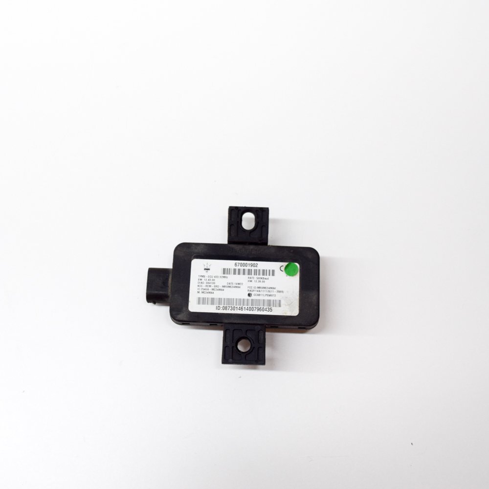 MASERATI GHIBLI M157 Tire Pressure Control Unit ECU 670001902 MC34MA4 ...