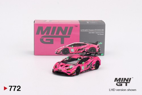 MINI GT Lamborghini Huracan GT3 EVO2 #83 Iron Dames 2023 IMSA Daytona ...