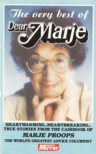 The Very Best Of Dear Marje by Marjorie Proops Paperback Book The Fast ...