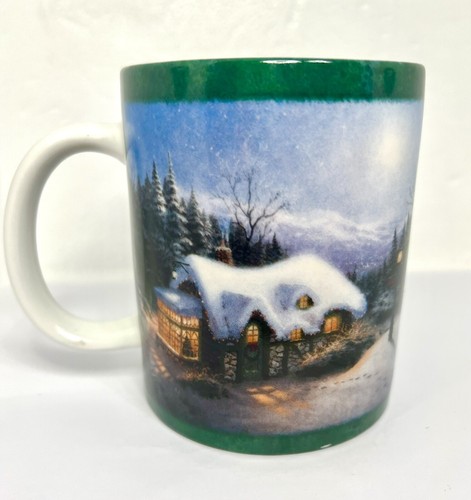 Thomas Kinkade AMCAL Silent Night Coffee Cup Mug | eBay