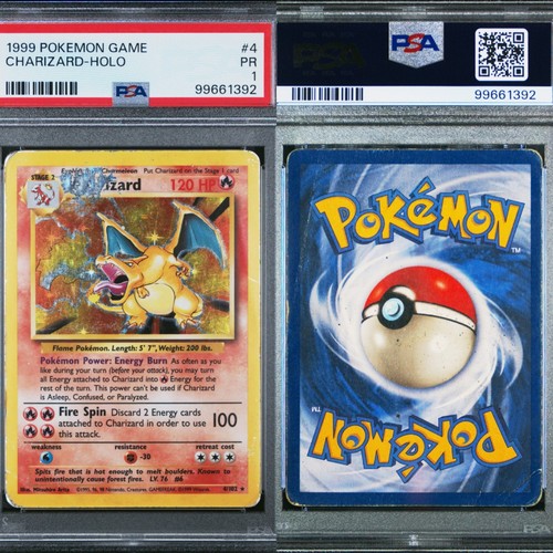 🔥 PSA 1 PR CHARIZARD HOLO RARE | BASE SET 4/102 🔥 | eBay