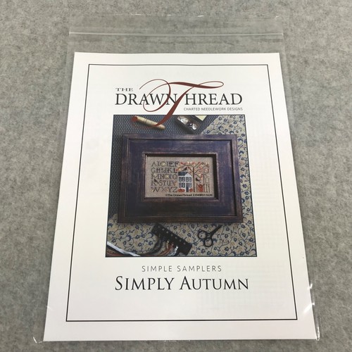 The Drawn Thread SIMPLY AUTUMN Cross Stitch Pattern Chart | eBay