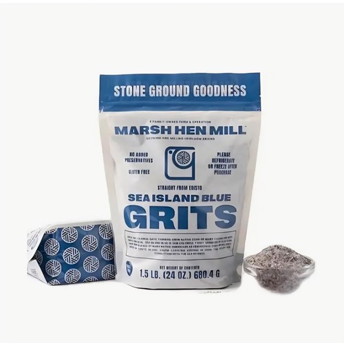 Sea Island Blue Stone Ground Grits Marsh Hen Mill 850024326040| eBay