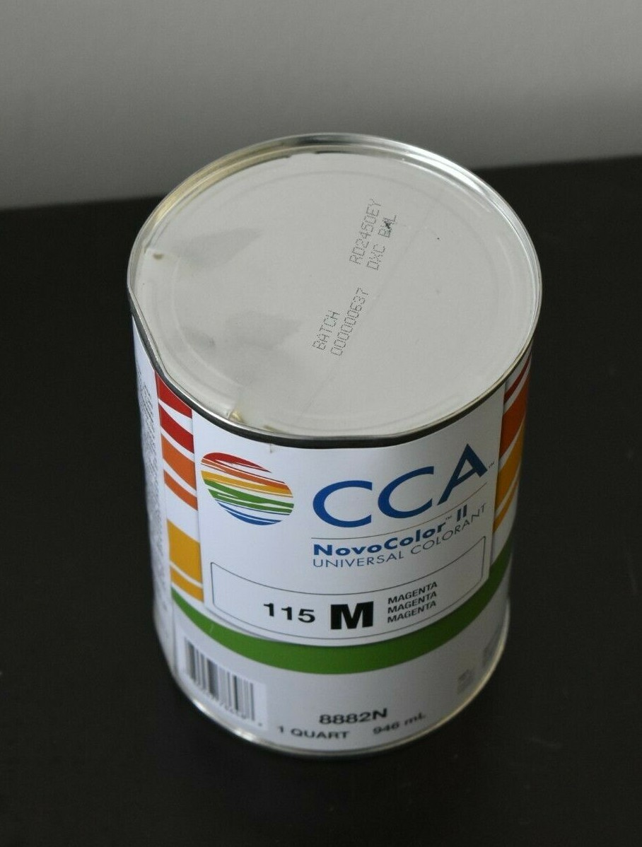1 QUART CCA NovoColor II M MAGENTA Universal Colorant (8882N) | eBay