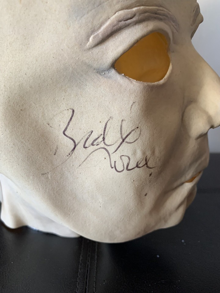 Michael Myers Halloween Mask signed by Brad Loree | eBay