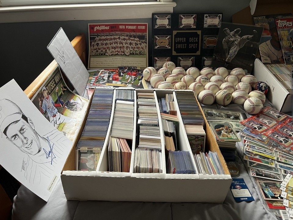 HUGE Sports Memorabilia/ Card Collection‼️ VALUED OVER 30K‼️ANY OFFER‼️ ...
