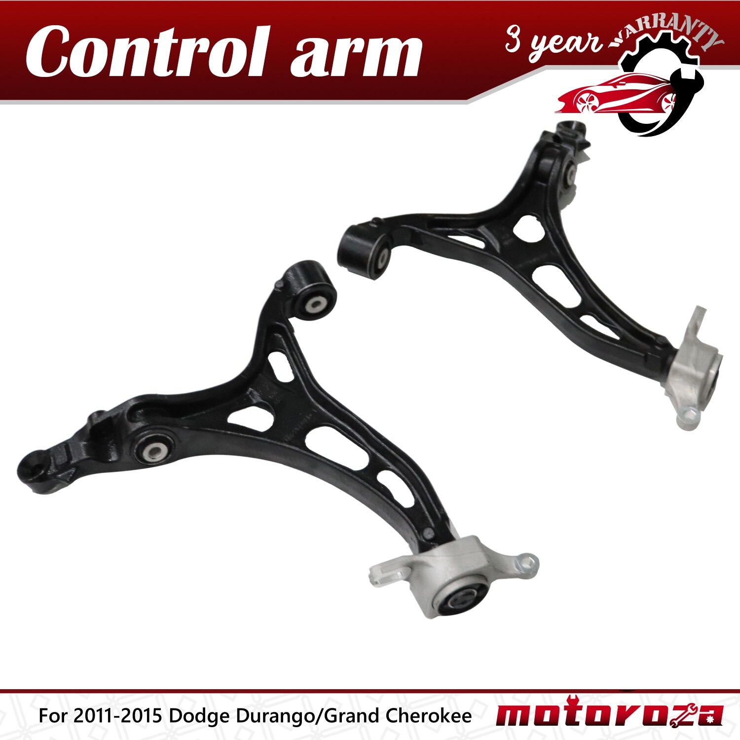 Front Lower Control Arms For 2011 2012 - 2015 Dodge Durango Jeep Grand ...