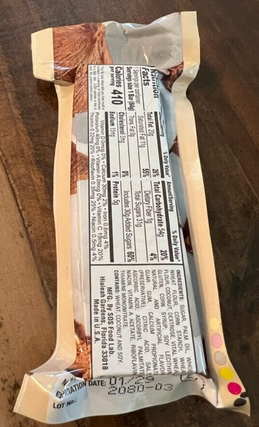 10 Meal Pack of Emergency Camping Survival MRE Food Energy Bar Rations ...