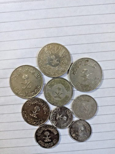 A collection of old Saudi coins for the years 1400, 1408 and 1376 | eBay