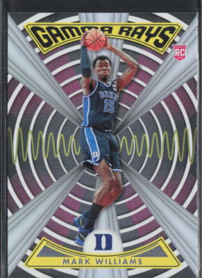 Mark Williams 2022 Panini Chronicles Draft Picks #ZG-MWI Gamma Rays RC ...