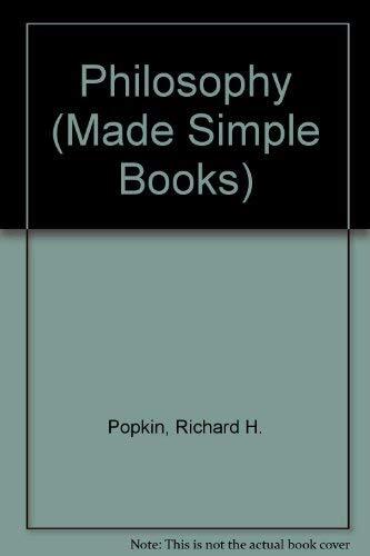 Philosophy (Made Simple Books) by Stroll, Avrum Paperback / softback ...