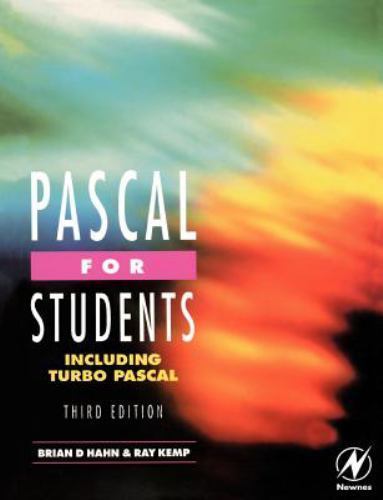 Pascal for Students (including Turbo Pascal) by Brian H. Hahn and Ray ...
