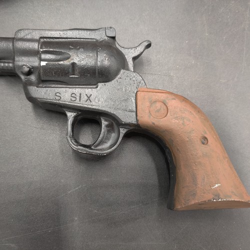 Old cast metal Smith & Weston revolver with S&W Holster | eBay