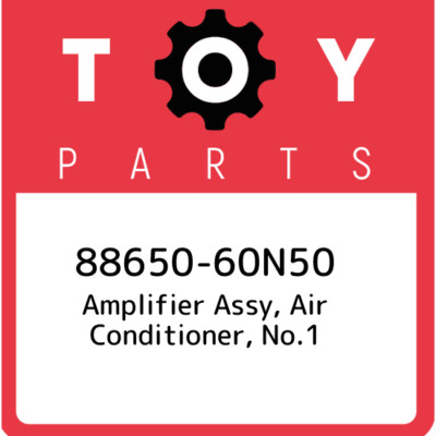 88650-60N50 Toyota Amplifier assy, air conditioner, no.1 8865060N50 ...