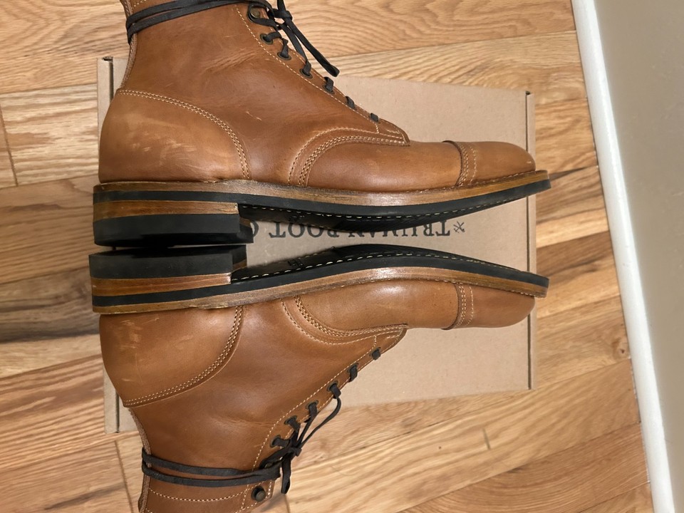 Truman Boots Sesame Double Shot 10.5 D 56 last Eugene sole | eBay