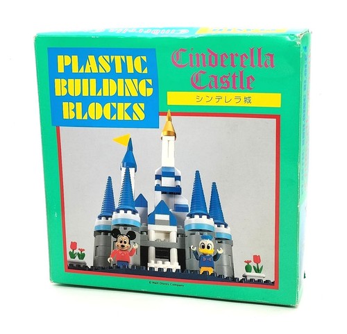 Disney Goods Model Cinderella Castle Plastic Building Blocks Disney ...