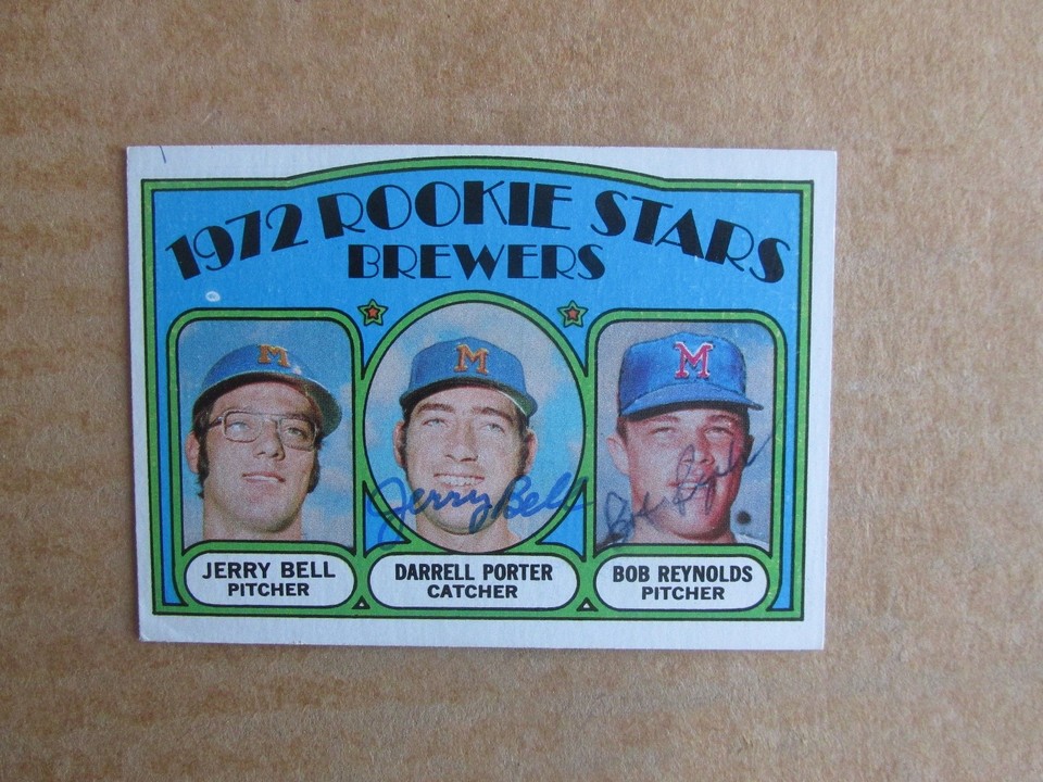 1972 TOPPS BASEBALL SIGNED AUTOGRAPH CARD SINGLES COMPLETE YOUR SET ...