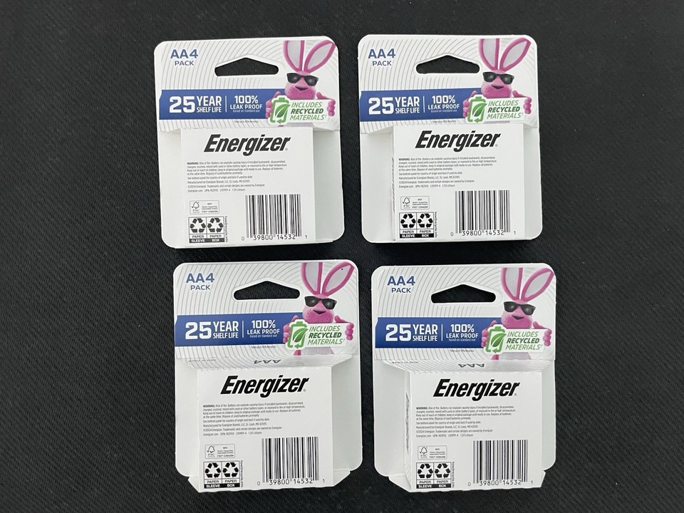 Energizer Ultimate Lithium AA Batteries- 16 Batteries (4 Packs Of 4 ...
