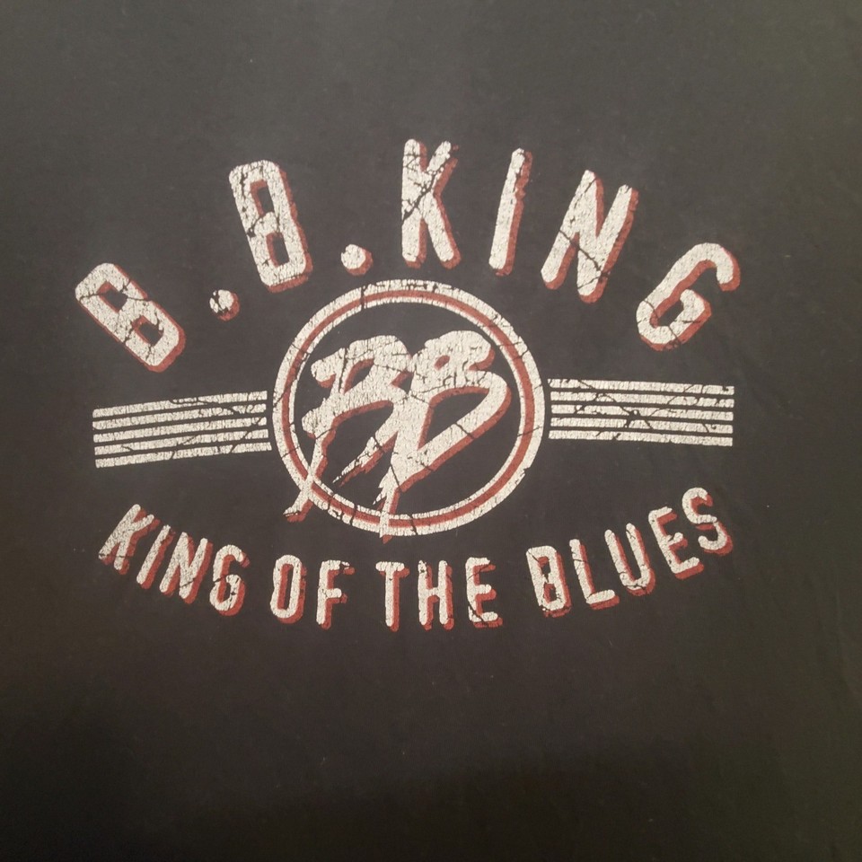 BB King Blues World Wide Tour T Shirt XL Black Anvil Graphic Concert ...