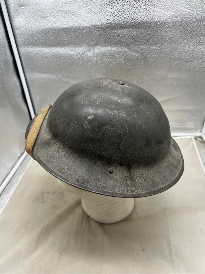 WW2 US M-1917 A1 Kelly Helmet Complete Named (EE356 | eBay