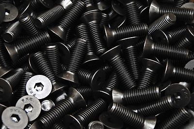 (20) Flat Socket Head 5/8-11 x 2 Cap Screws Allen Black | eBay