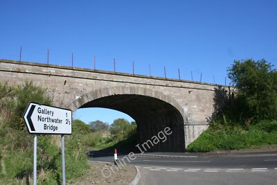 Photo 12x8 Rail bridge at Marykirk Craigo The rail bridge over the A937 ...
