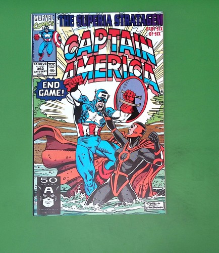 CAPTAIN AMERICA #392 VOL. 1 HIGH GRADE MARVEL COMIC BOOK H29-144 | eBay