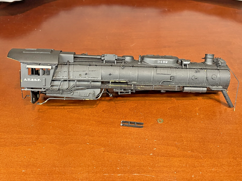 4-6-4 HUDSON BOILER & CAB SHELL BRASS VINTAGE HO STEAM LOCOMOTIVE ...