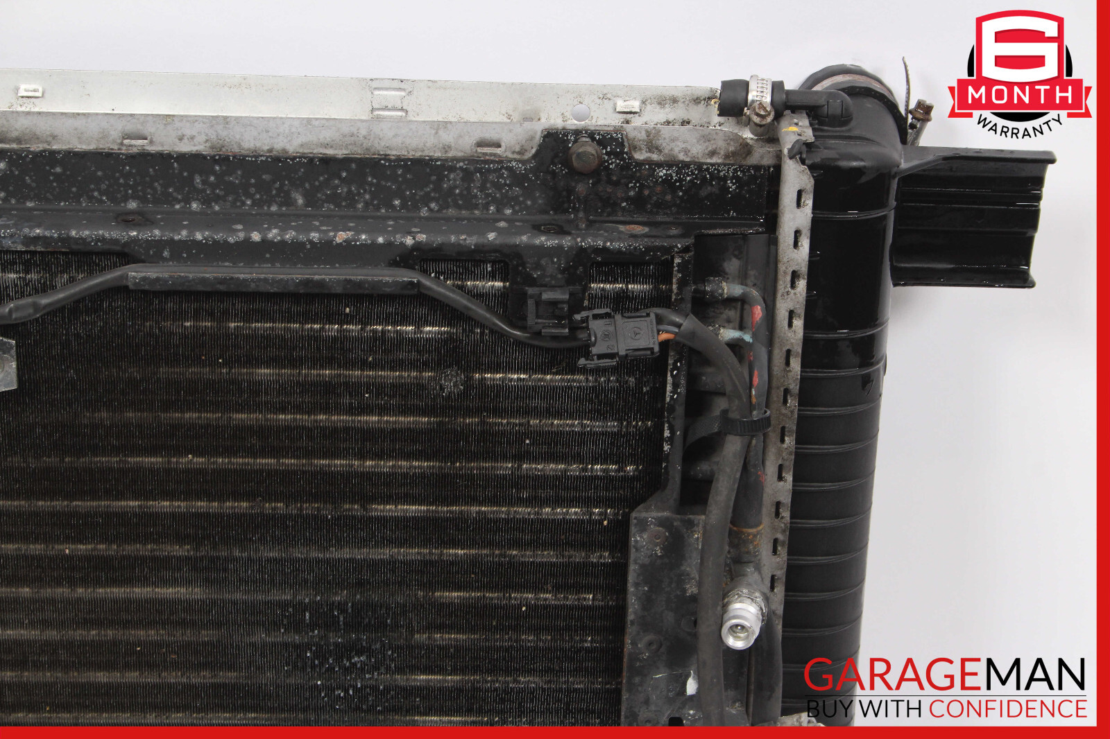 92-02 Mercedes R129 SL500 500SL Engine Cooling Radiator AC Air A/C ...
