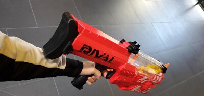 NERF Rival Nemesis MXVII-10K Red Team Blaster Gun | Tested!! | eBay