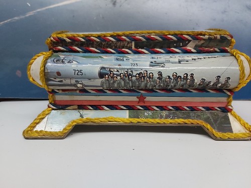 JNA - Yugoslavia, handmade box commemorating the military parade in ...